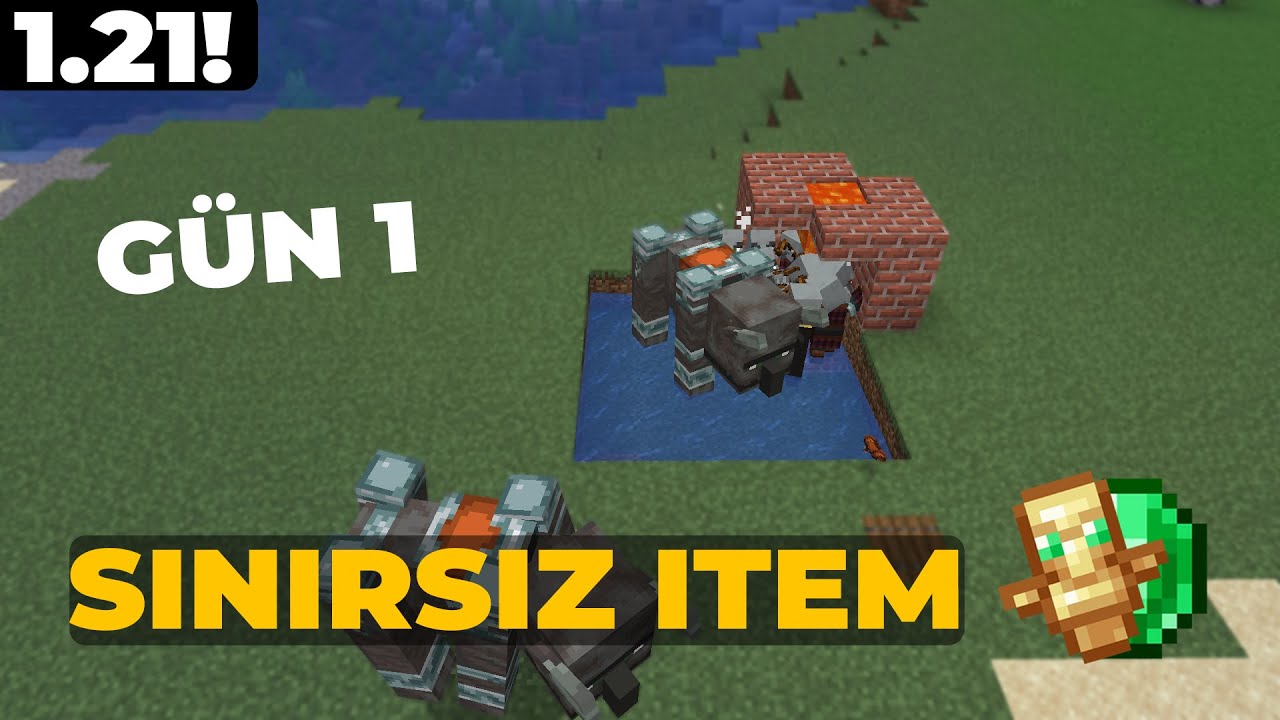EN KOLAY RAİD FARMI - MİNECRAFT - 1.21 - YouTube