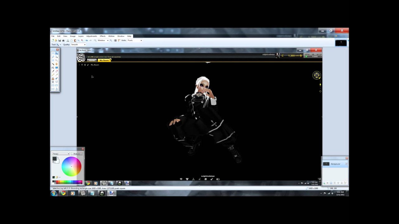 How to make custom imvu pictures - YouTube