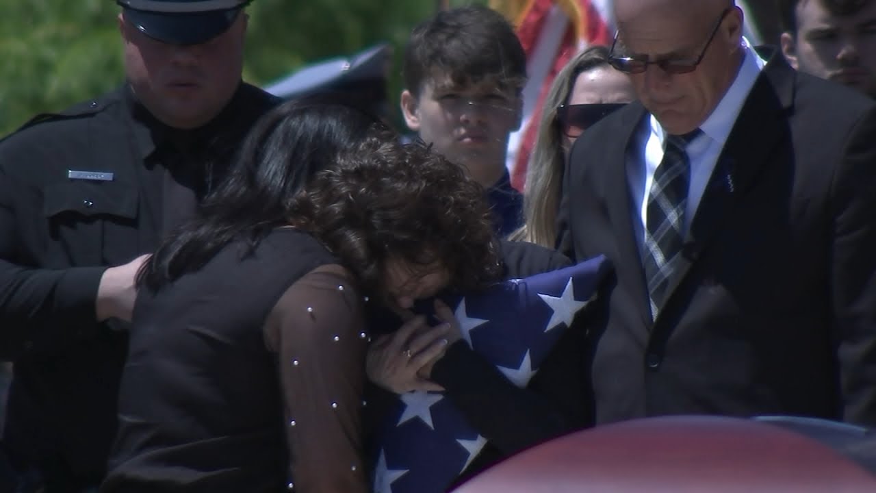 Family, friends and law enforcement say farewell to fallen officer ...