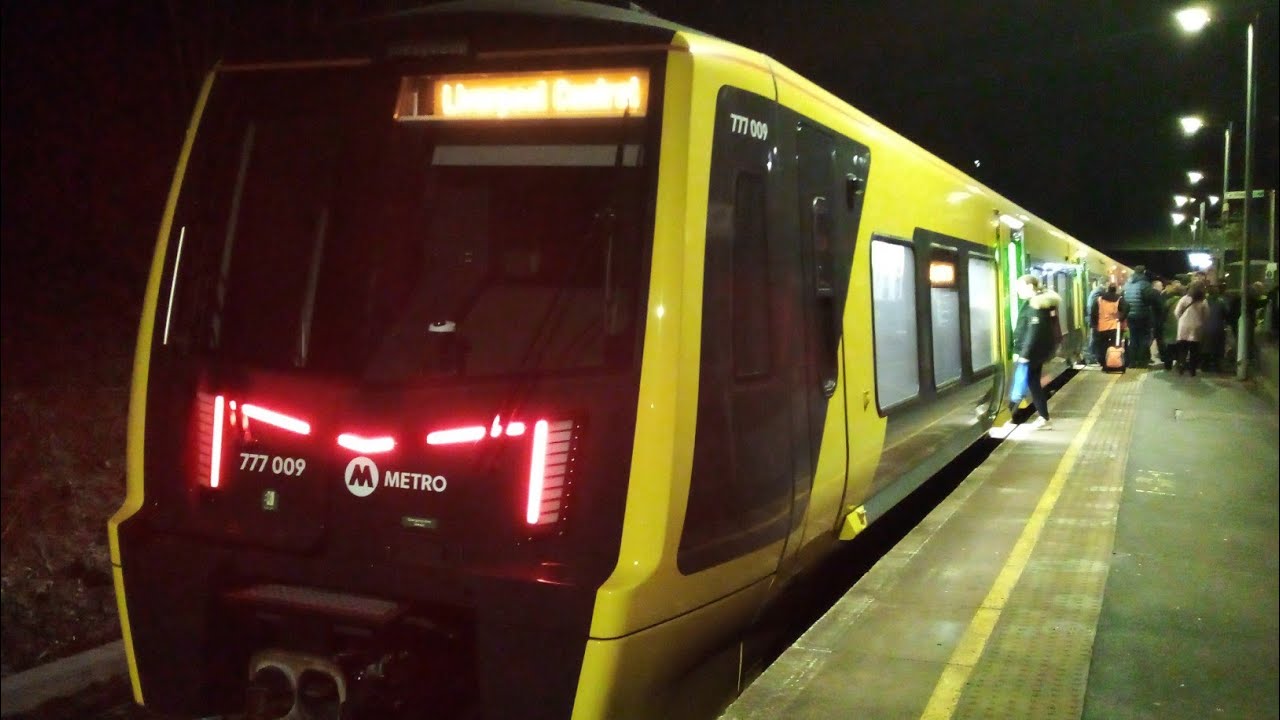 merseyrail stadler class 777 train 777009 - YouTube