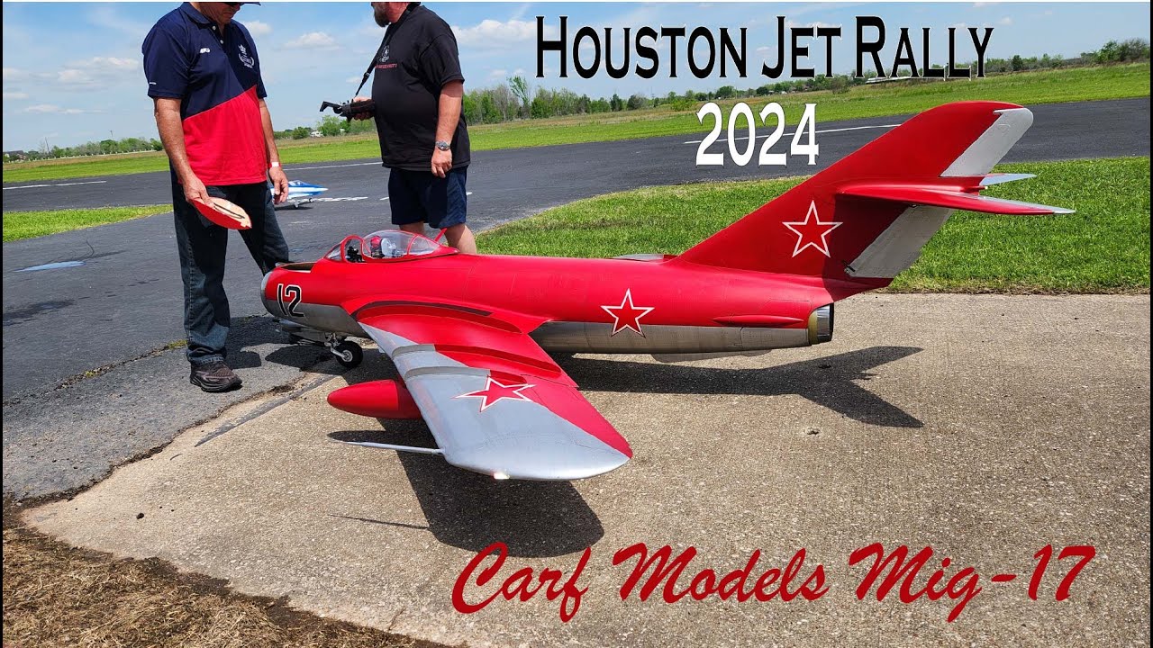 Houston Jet Rally 2024 - Carf Mig-17 - YouTube