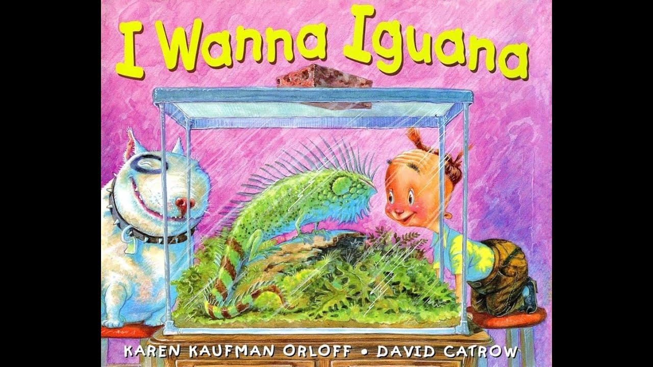I Wanna Iguana: Read Aloud - YouTube