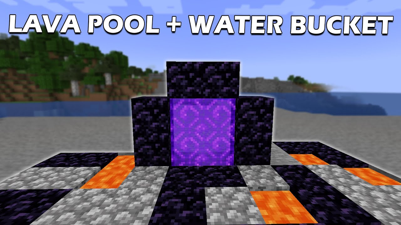 Speedrunner's NETHER PORTAL Build (COMPLETE GUIDE) Minecraft - YouTube