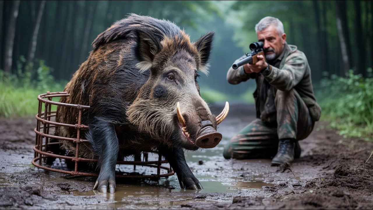 The Hunt for the Largest Wild Boars in the World - YouTube