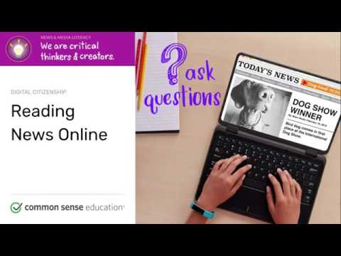 Digital Citizenship Lesson 3: Finding Credible News - YouTube