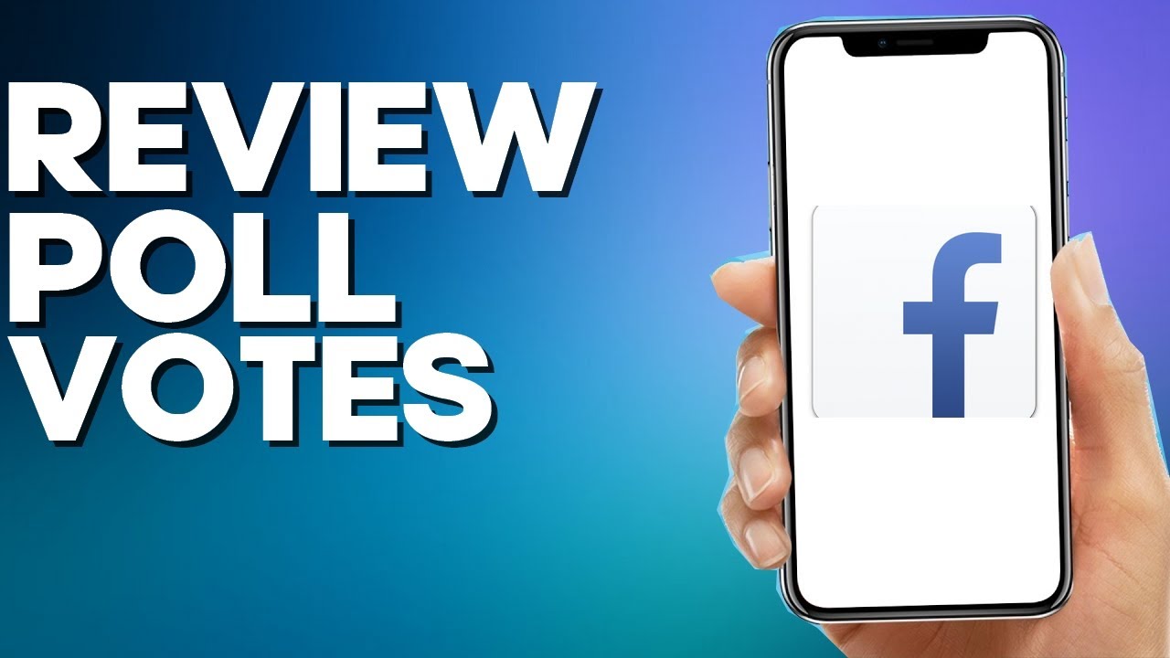 How to Review Poll Votes on Facebook Lite App - YouTube