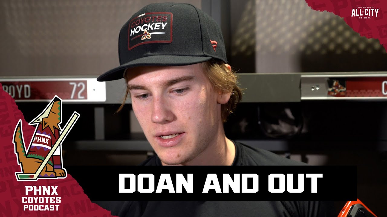 Josh Doan Breaks Down The LAST Coyotes Game In Arizona - YouTube