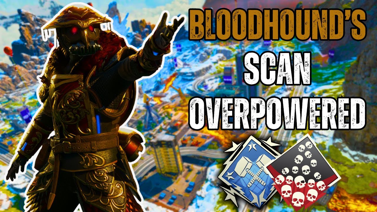 BLOODHOUNDS SCAN IS ACTUALLY OVERPOWERED (26 KILLS 4,600 DAMAGE) | Apex ...