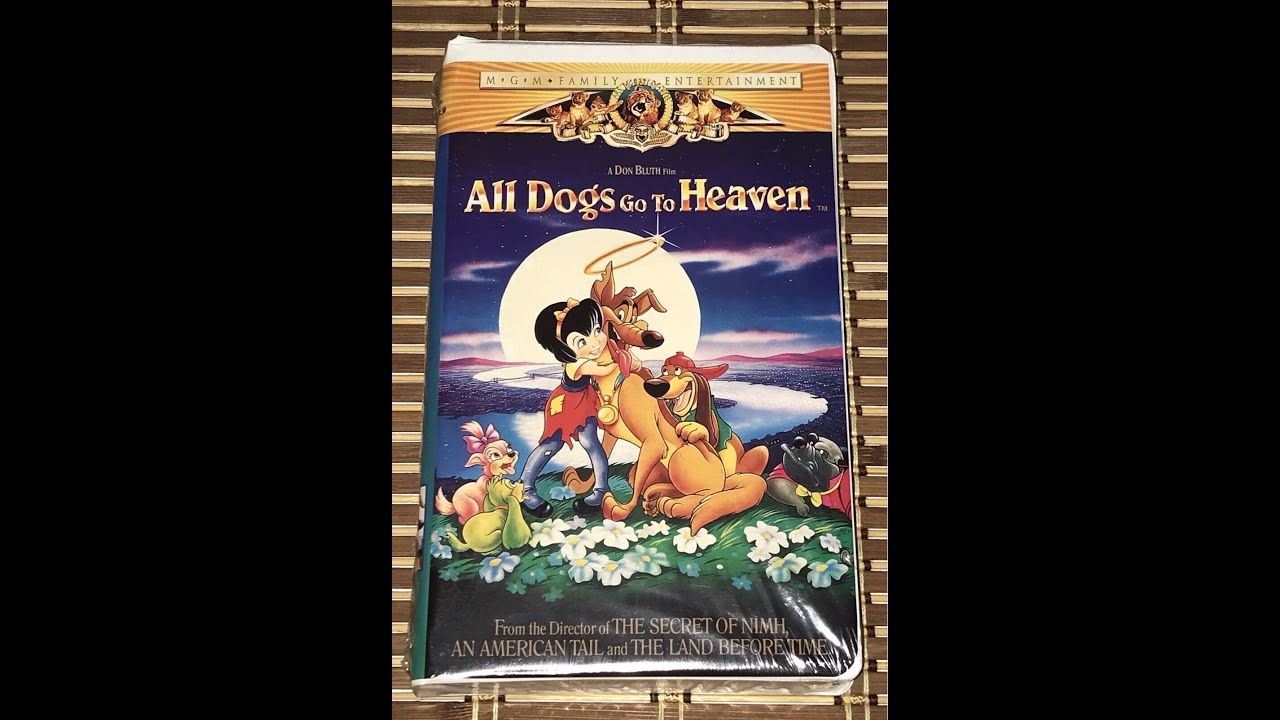 Opening To All Dogs Go To Heaven 1998 VHS (2000 Reprint) - YouTube