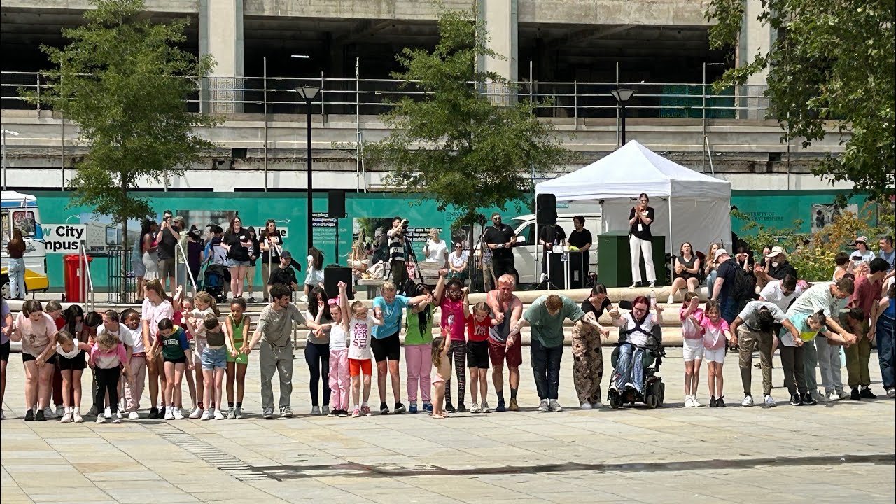 Strike A Light Dance Kings Square Gloucester - YouTube