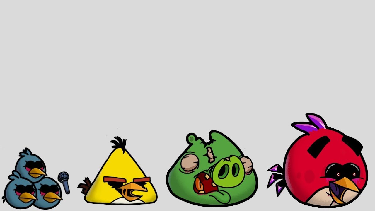 (VERY OLD) Angry Trouble (FNF Triple Trouble angry birds cover) - YouTube