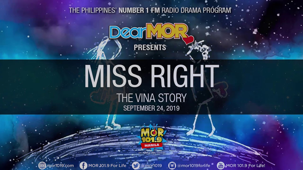 Dear MOR: "Miss Right" The Vina Story 09-24-19 - YouTube