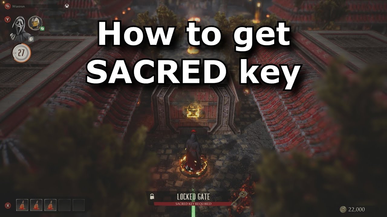 MK1 Invasions - How to get SACRED key in Fire Temple mesa (Season of ...