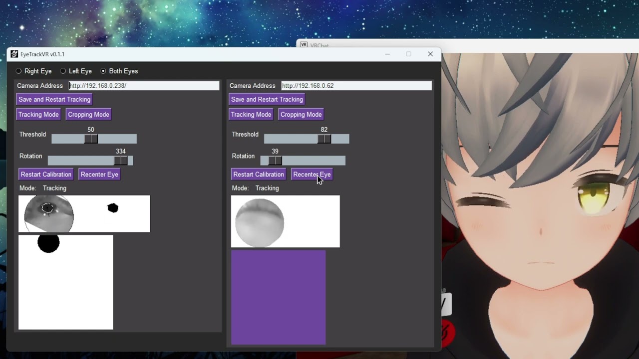 EyeTrackVR Quest 2 Demo 2 - YouTube