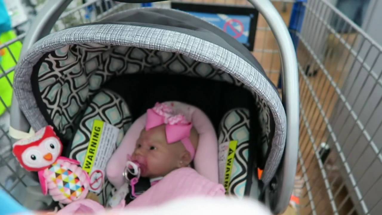 Reborn Baby Kennadee's Outing to Walmart with Mommy and Great Grandpa ...