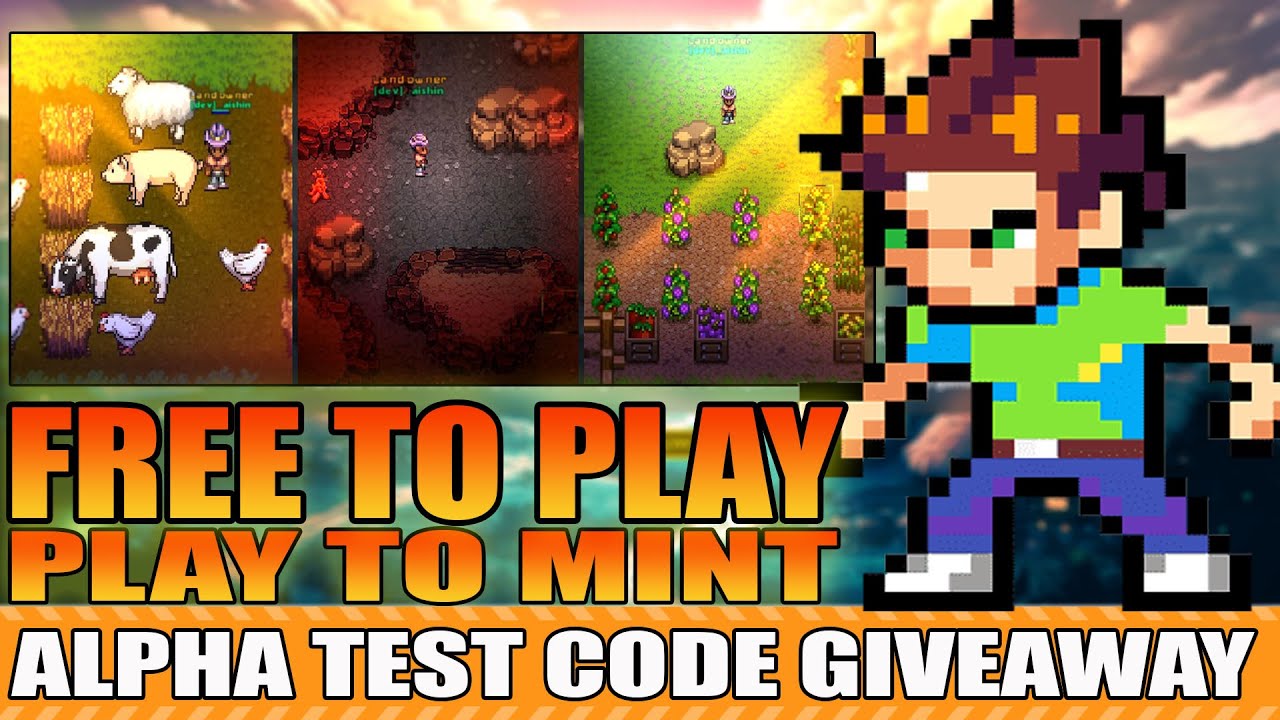 Farmine Land - FREE TO PLAY AND EARN CODE GIVE AWAY | PLAY TO MINT NFT ...