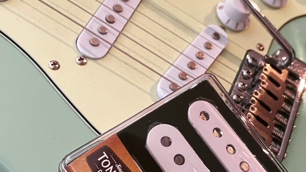 Birdwood Guitars Stratocaster bridge pickup tone mod - YouTube