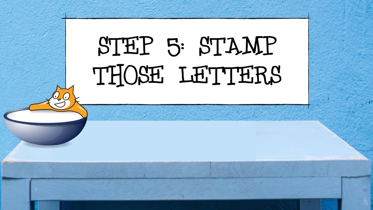 Catch the Letters Scratch Challenge - Step 5 - YouTube