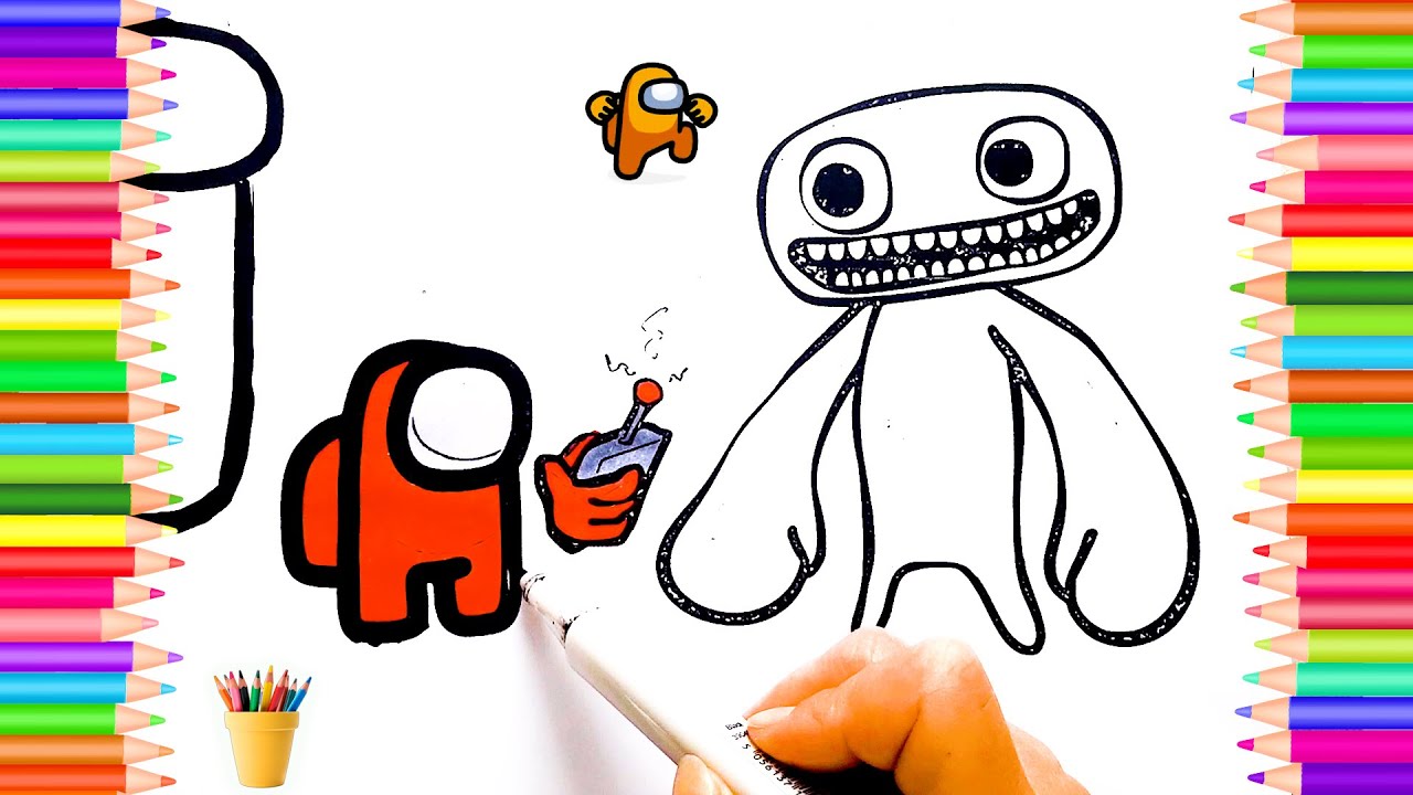 Garten of Ban Ban coloring pages How to color GARTEN OF BANBAN speed ...