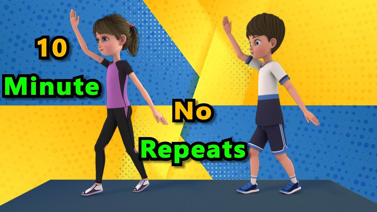10 MINUTE FULL BODY WORKOUT FOR KIDS - EXERCISE AT HOME| KIDS EXERCISE ...