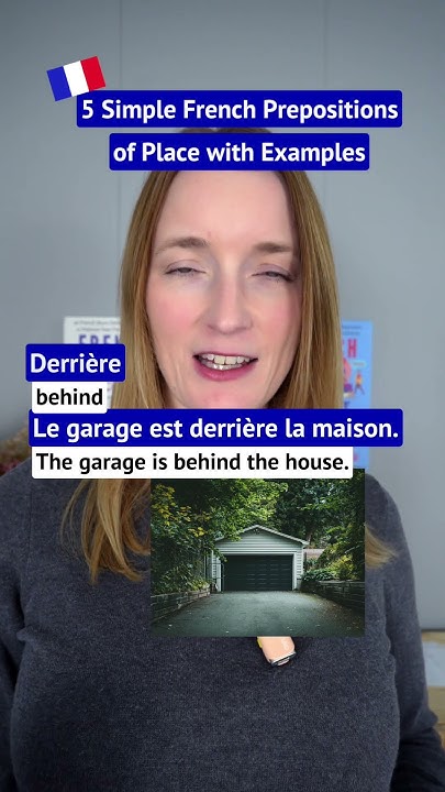 5 Simple French Prepositions of Place with Examples - YouTube