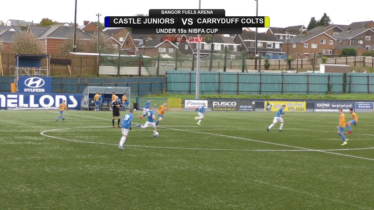 Castle Juniors v Carryduff Colts - Under 15s NIBFA Cup - 19th October ...