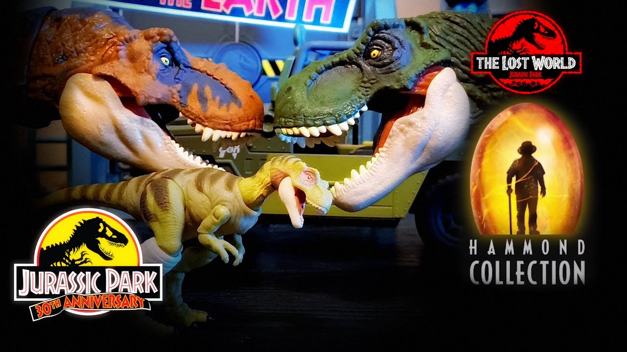 THE PERFECT JUNIOR T-REX! Jurassic World Hammond Collection Young T-Rex ...