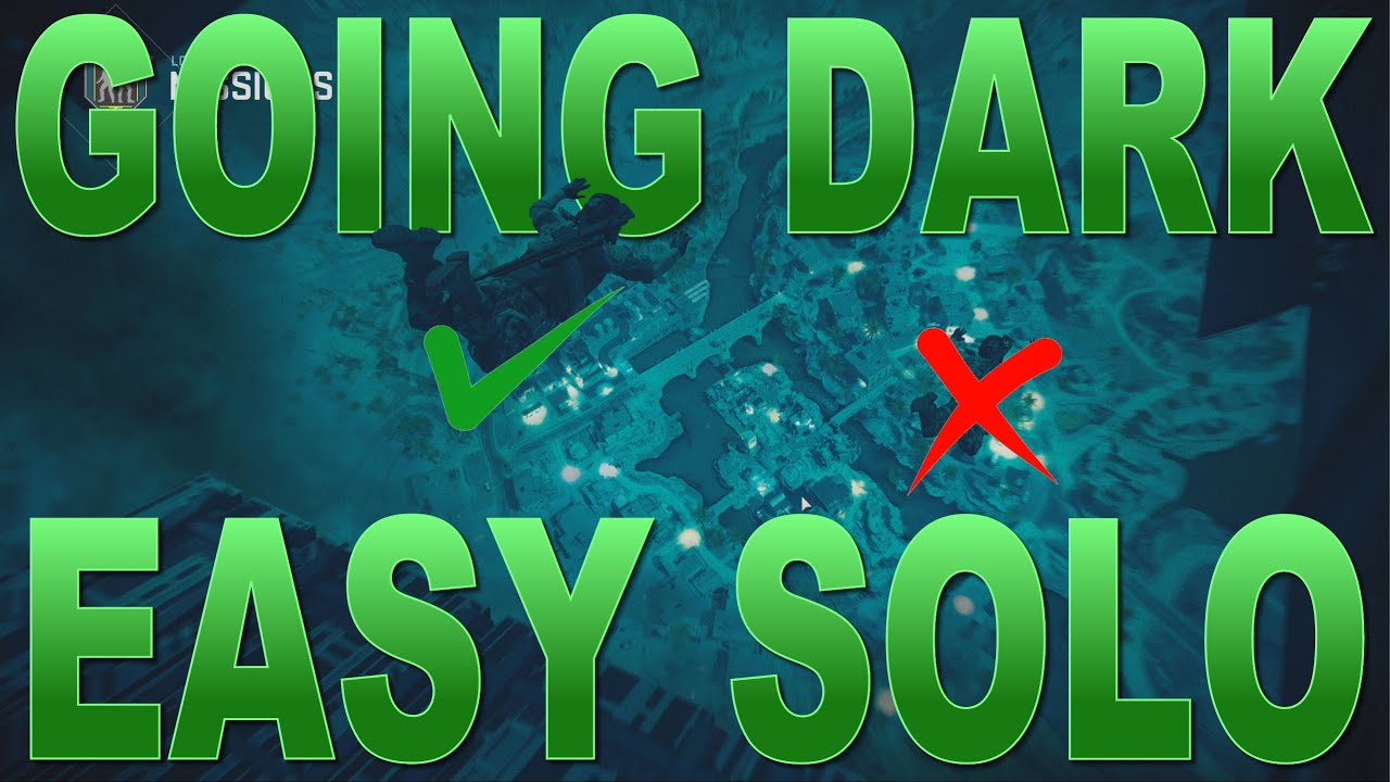 GOING DARK SOLO Spec Ops Trophy EASY Achievement Guide - Call of Duty ...