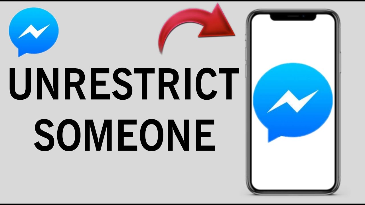 How to Unrestrict Someone on Messenger || Remove Restriction on ...