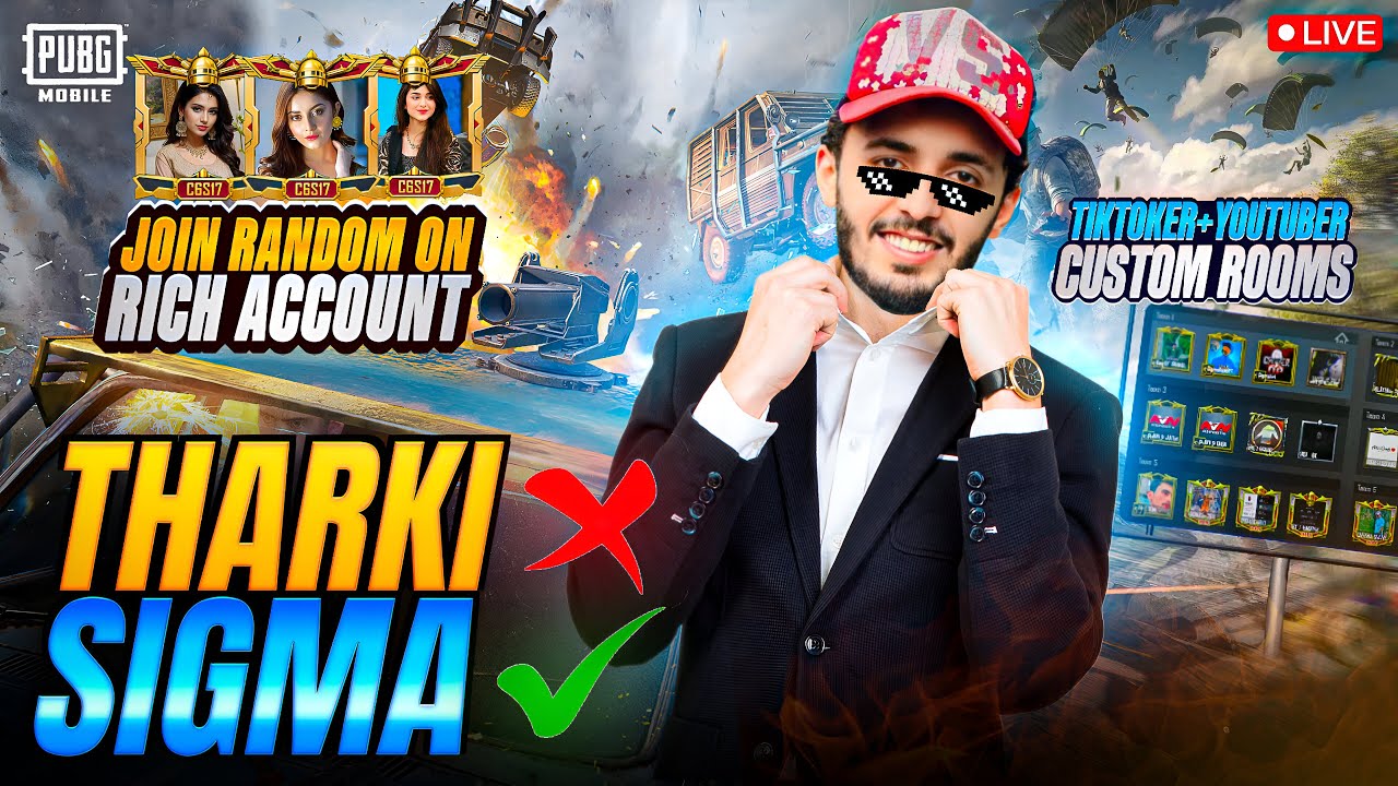 AJ ANDR BAR HOJNA RANDOMS K IN SIGMA STYLE😎START WITH GUEST TIKTOKERS ...
