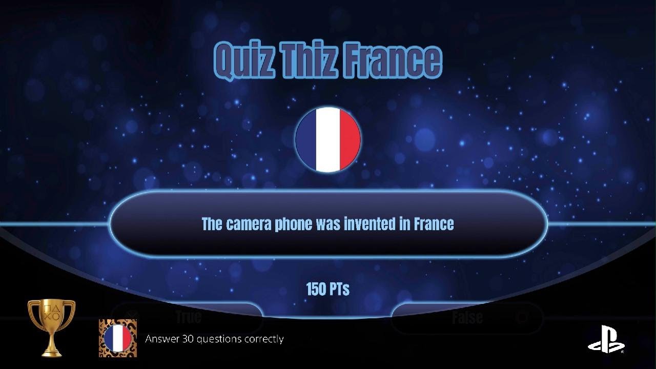 Quiz Thiz France ~ Answer 30 questions correctly Trophy - YouTube