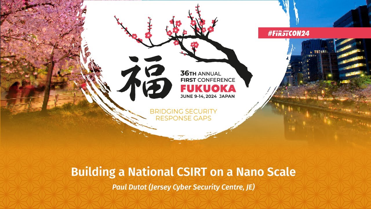 Building a National CSIRT on a Nano Scale - YouTube