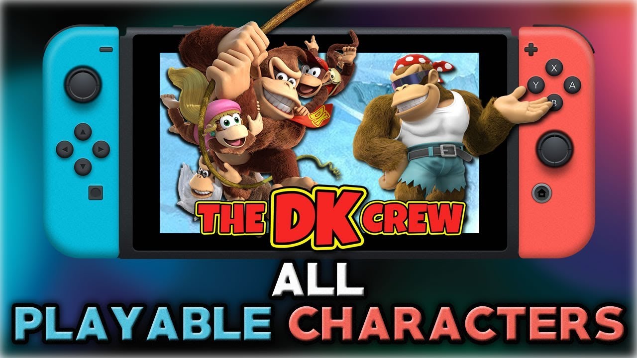 Donkey Kong Country: Tropical Freeze | The DK CREW Gameplay - YouTube