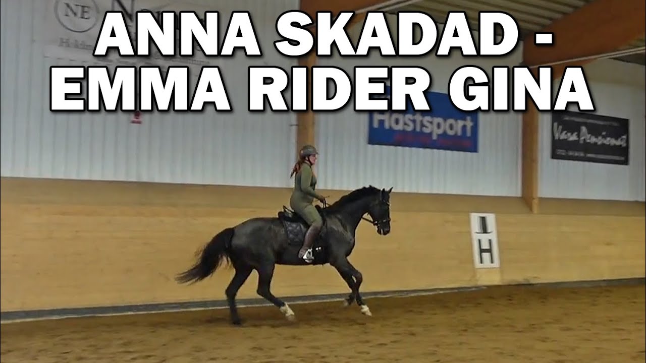EMMA RIDER GINA - stallvlogg - YouTube