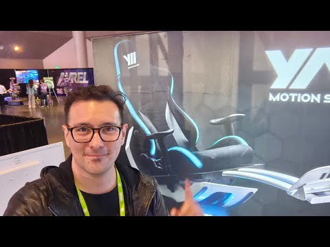AWE 22 - Yaw 2 Motion Simulator - Genial! Ich will das!