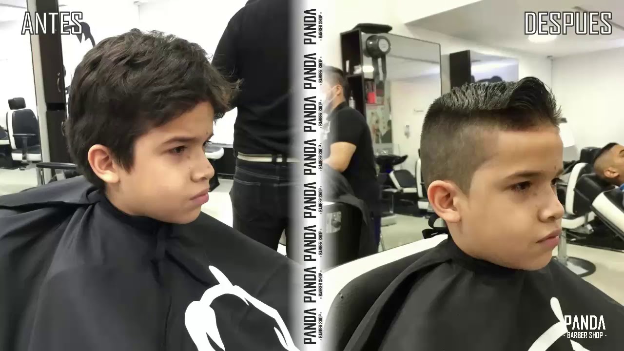 Corte Alemán / “Alemán” Haircut - Panda Barber Shop 🐼💈 - YouTube