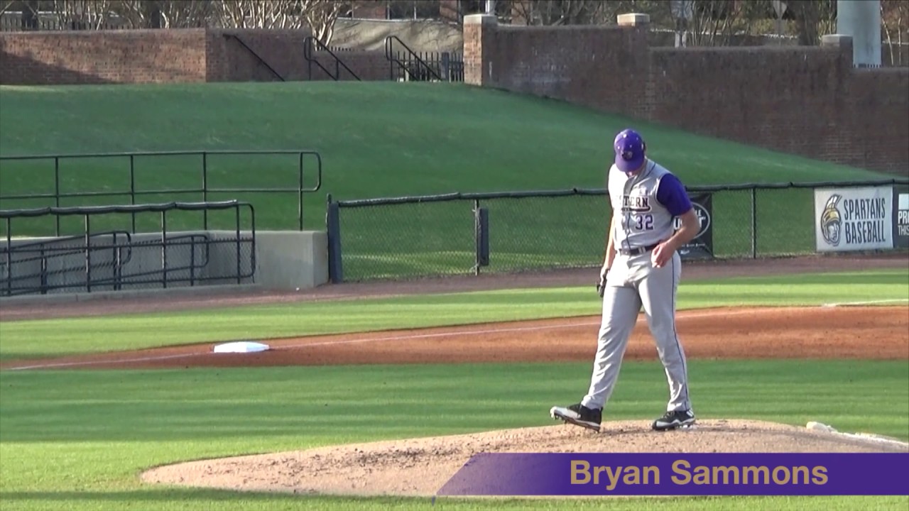 Bryan Sammons LHP Western Carolina University - YouTube