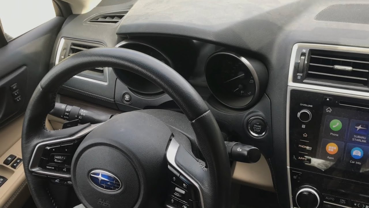 SETTING the clock in a subaru legacy (outback, forester) “tricky” - YouTube