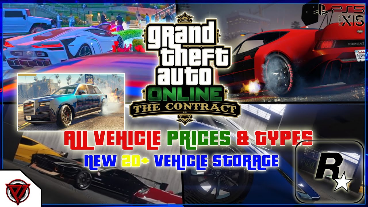 GTA Online The Contract DLC 2021 NEW VEHICLES, 20 GARAGE SPACE, AGENCY ...