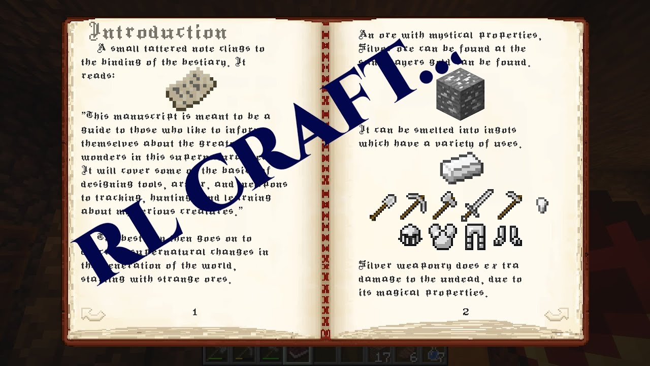 Minecraft RL Craft Part 6: Knowledge is Power - YouTube
