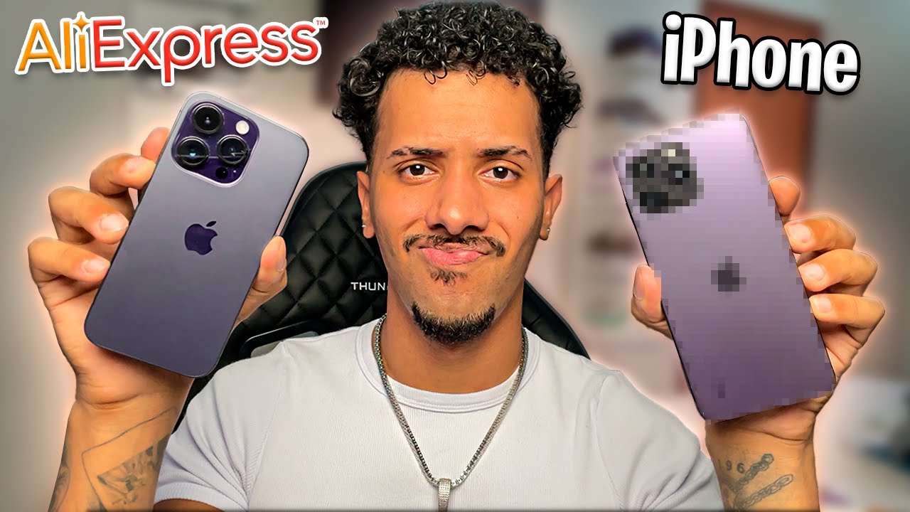 COMPREI O IPHONE 15 DO ALIEXPRESS E... kkkkk - YouTube