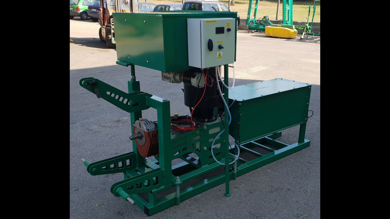 pellets press and sorter, pellet mill Bonsai BN 400 PTO, pet food ...