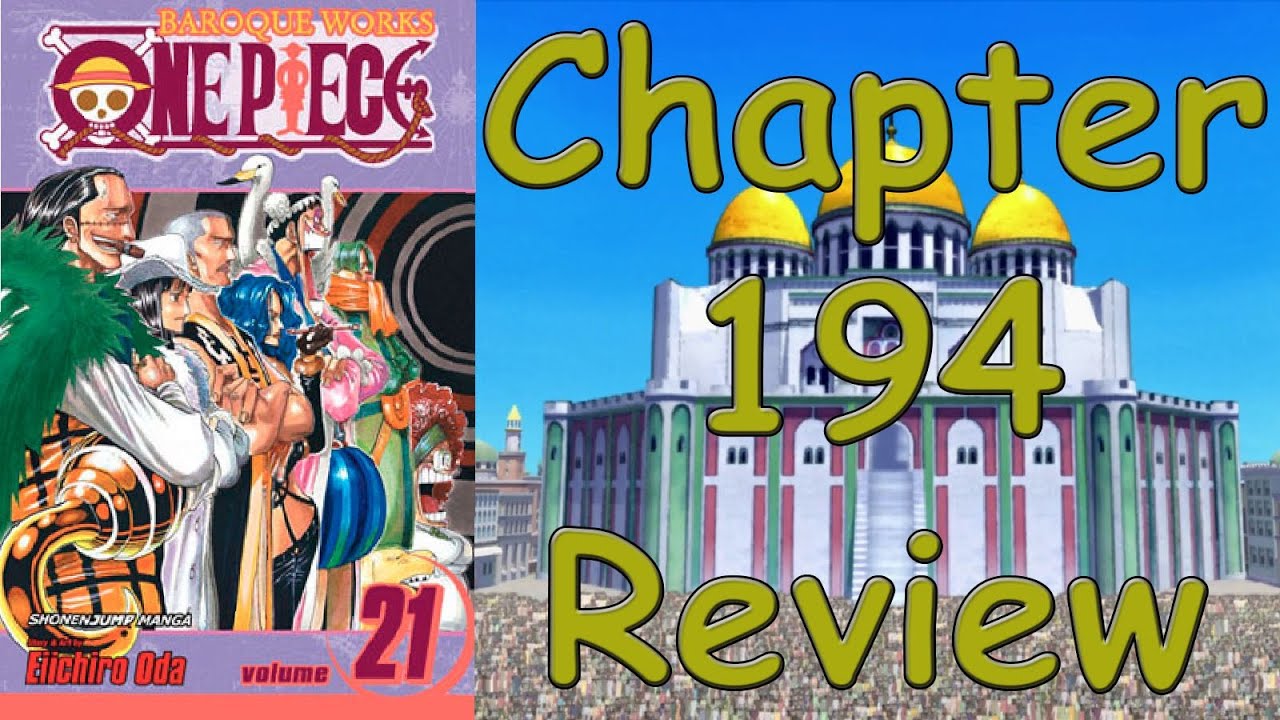 One Piece Chapter 194 Review - Cutting Steel - YouTube
