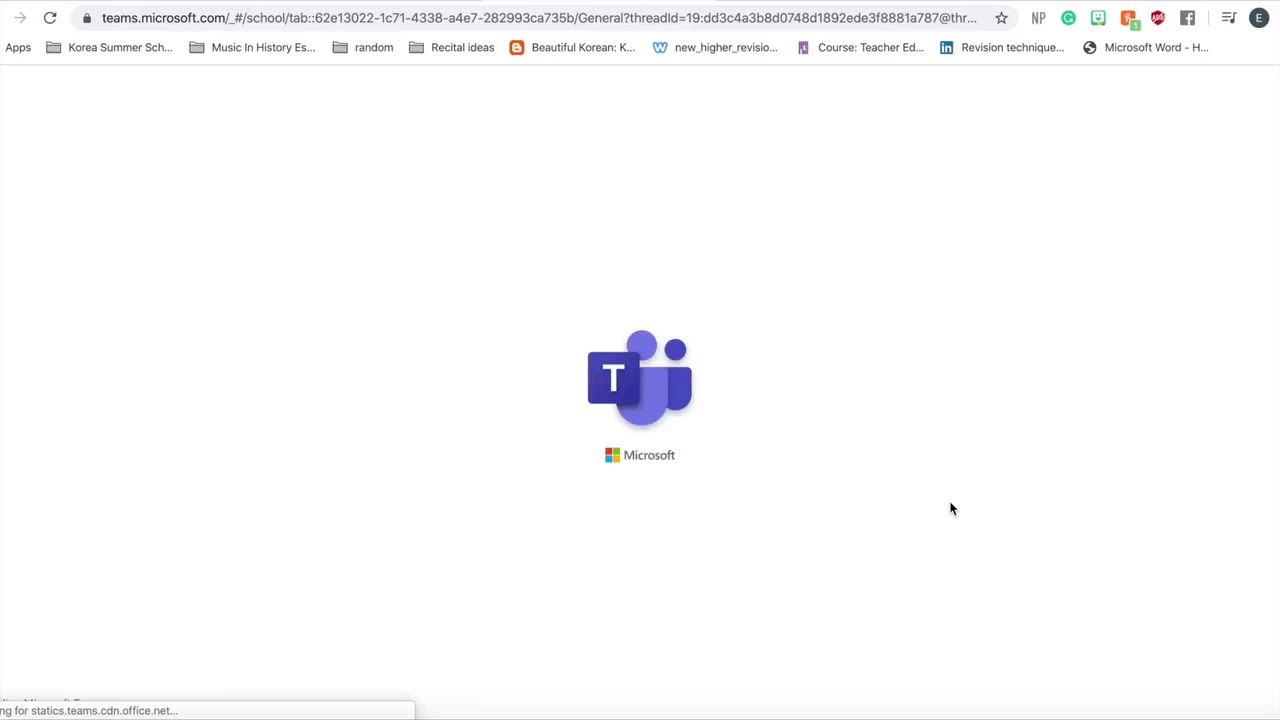 Accessing Microsoft Teams. - YouTube