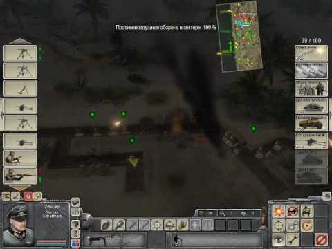 Men of War german campaign walkthrough mission 5 part 2 - YouTube