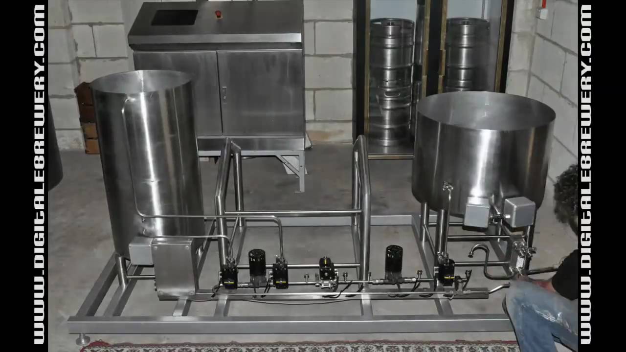 Automated HERMS Brewery Assembly Timelapse - YouTube