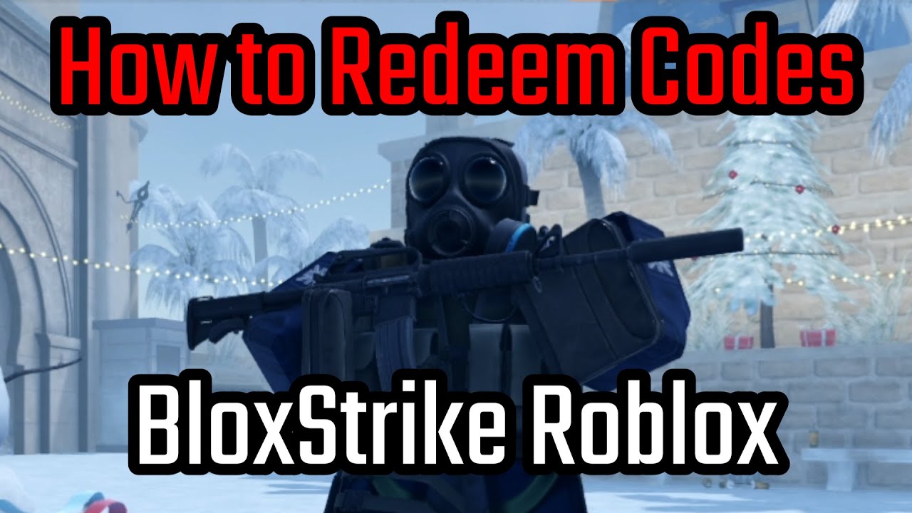 How to Redeem Codes in BloxStrike Roblox - YouTube