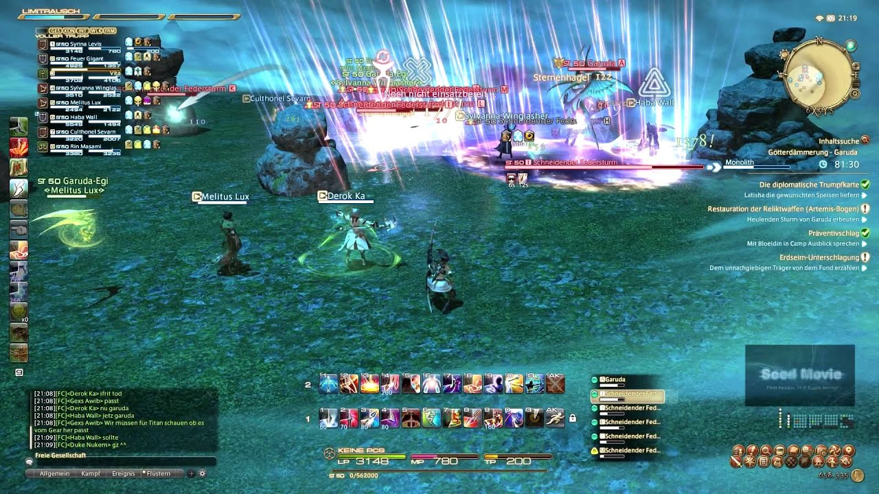 Final Fantasy 14: A Realm Reborn | 💡 Garuda | Raid Guide | [Text] | HD ...