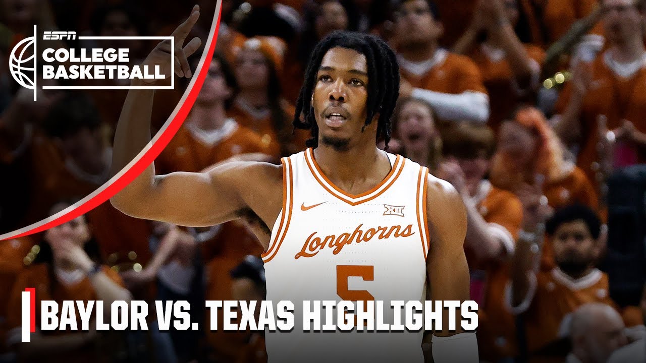 Baylor Bears vs. Texas Longhorns | Full Game Highlights - YouTube