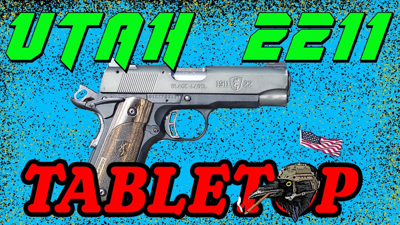 GUN NERD TABLETOP: Browning Arms 1911-22 Black Label Compact REVIEW ...